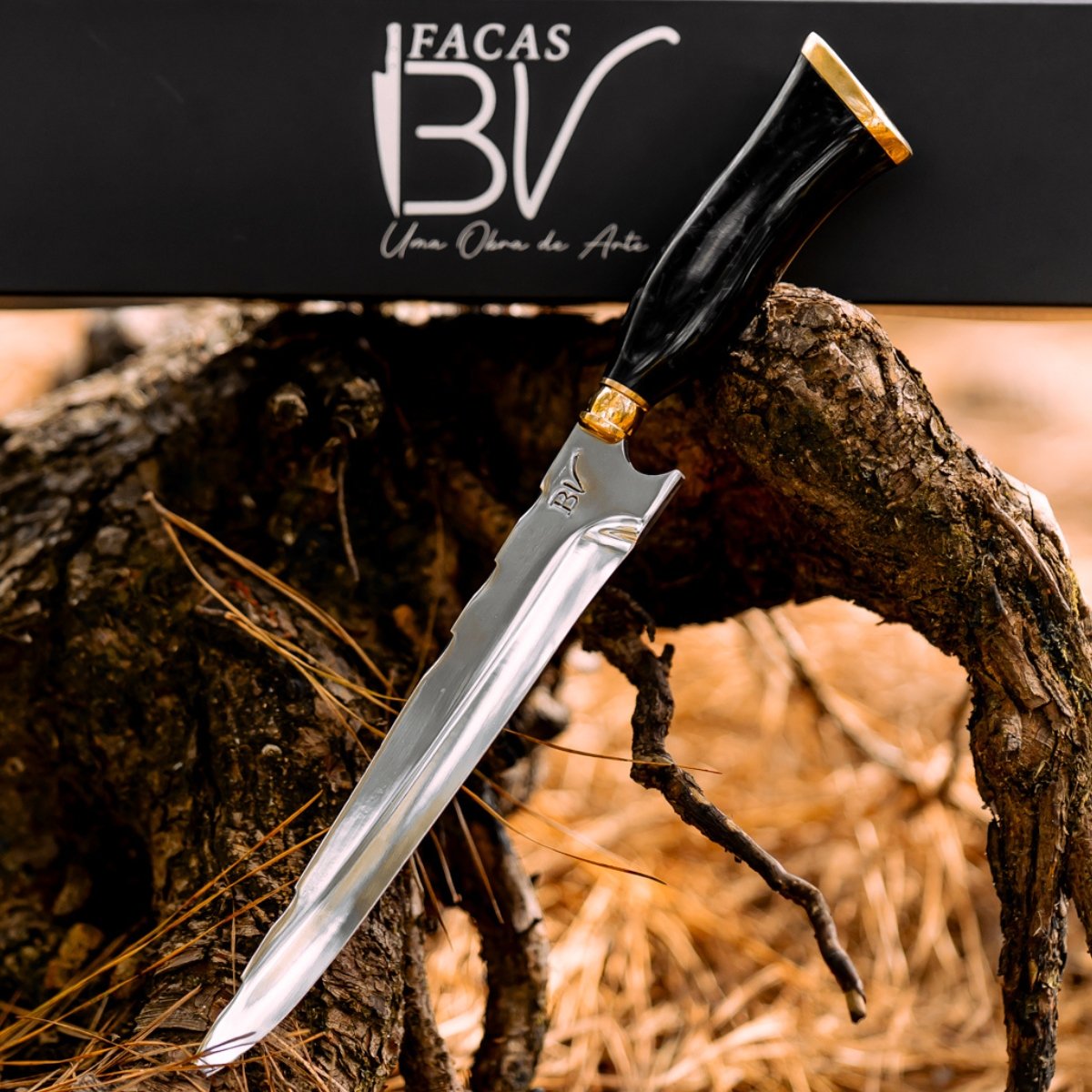 Faca BV Esmeralda 10 Pol. Aço Cirúrgico